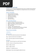 Overview of MS Word Home Tab Groups | PDF | Microsoft Word | Paragraph