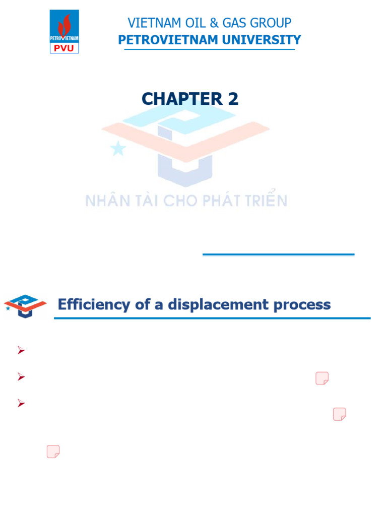 EOR - C2 - Efficiecy of Displacment Process | PDF | Enhanced Oil ...