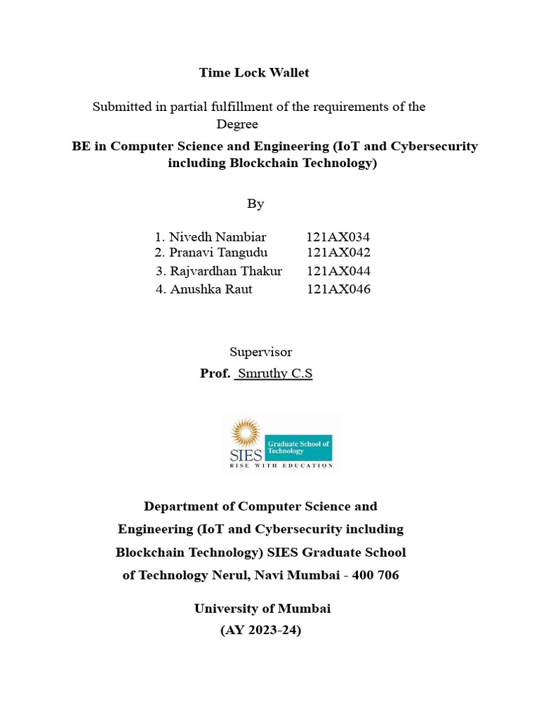 BT Mini Project Report | PDF | Integrated Development Environment | Cryptocurrency