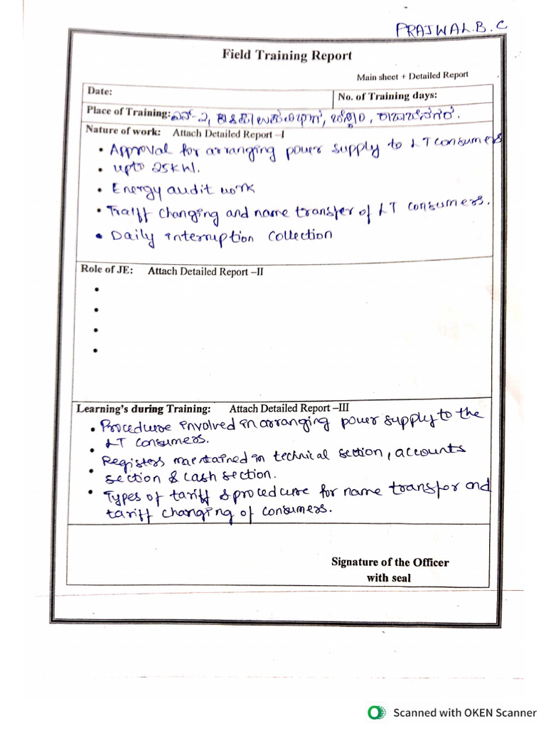 BESCOM Sub Division | PDF