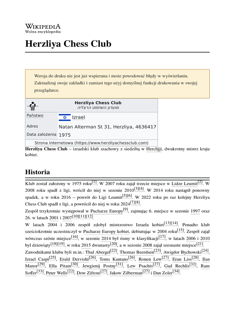 PL Herzliya Chess Club 20251122-184242 | PDF