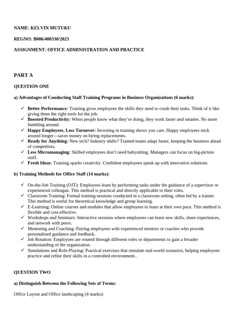 Kelvin Assignment Kimamias | PDF | Cost Of Living | Performance Appraisal