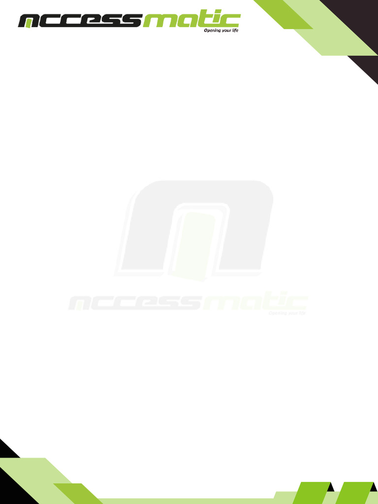 Accesmatic Hoja | PDF