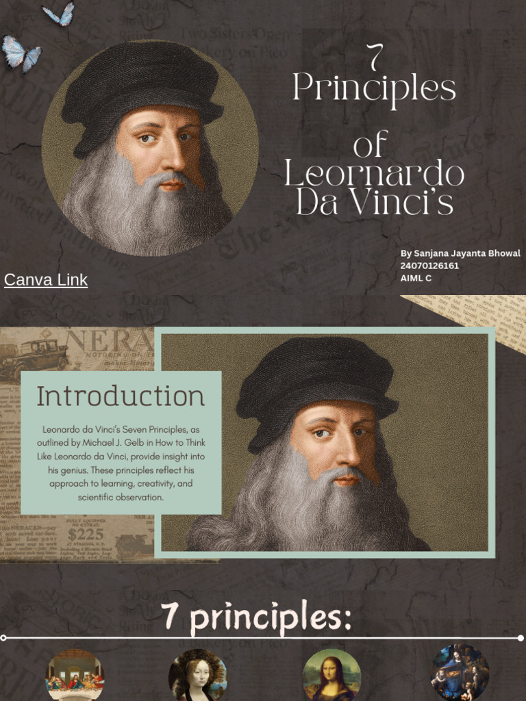 7 Principles of Da Vinci | PDF | Leonardo Da Vinci | Science
