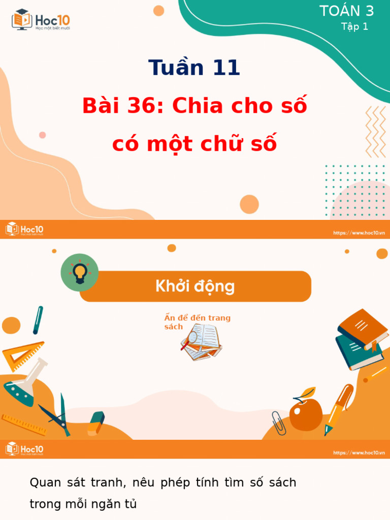 1693302796 Tuan 11 Bai 36 Chia Cho So Co Mot Chu So Final | PDF