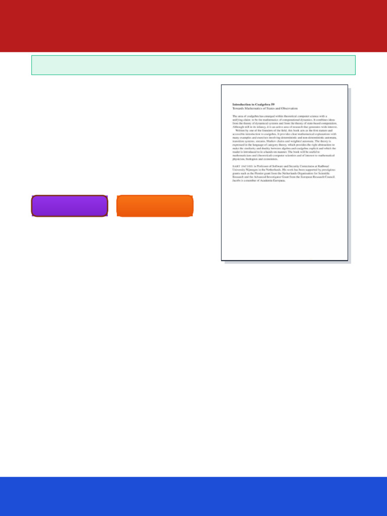 Introduction to Coalgebra Towards Mathematics of States and Observation ...