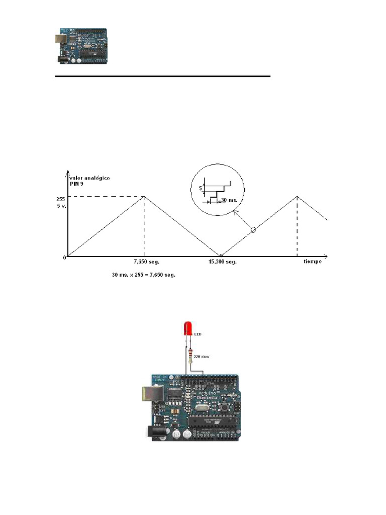 Practicas Con Arduino 11 1º Bachillerato Incompleto | PDF