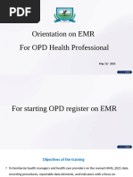 OPD Register Format and Guidelines | PDF | Malaria | Medical Diagnosis