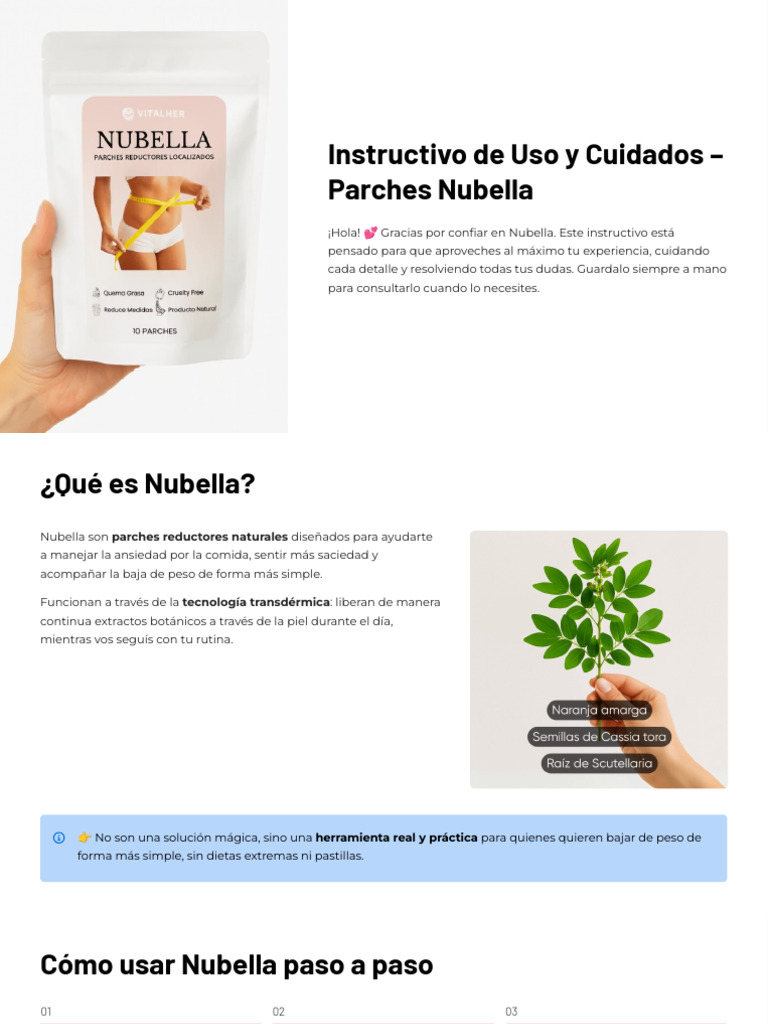 Instructivo Nubella | PDF