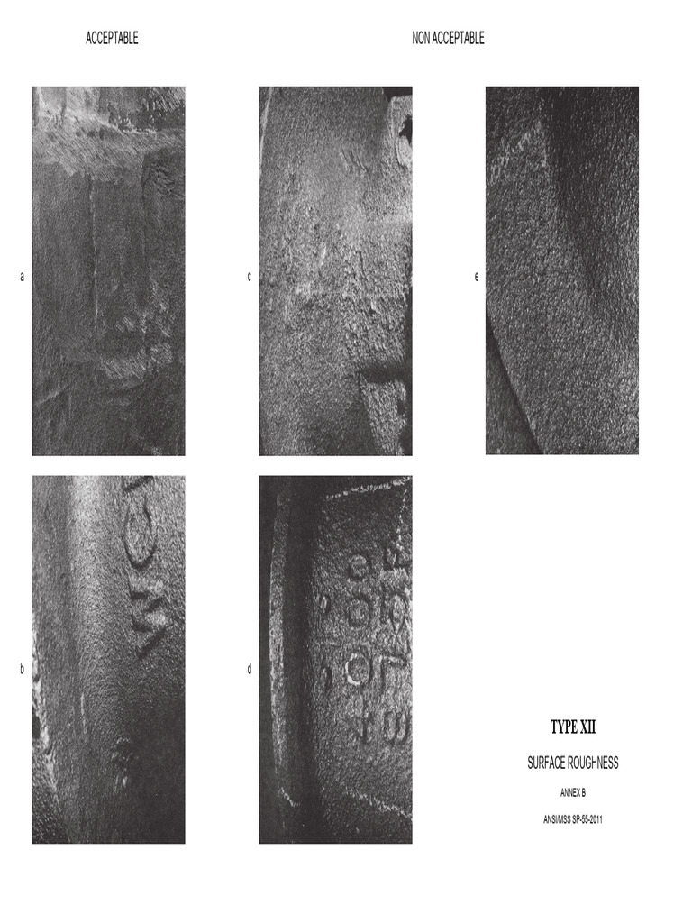 MSS SP 55 2011 Quality Standard Surface Roughness | PDF