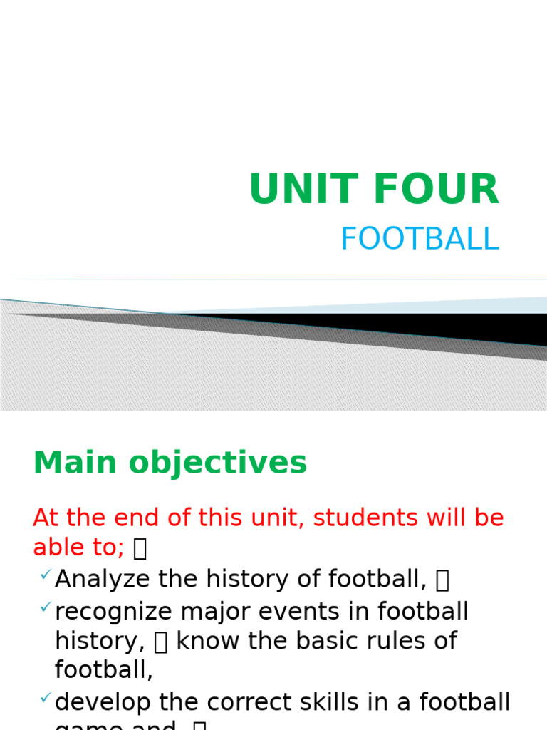 Grade 9 H.P.E U 4 note ppt | PDF | Association Football | Sport Variants