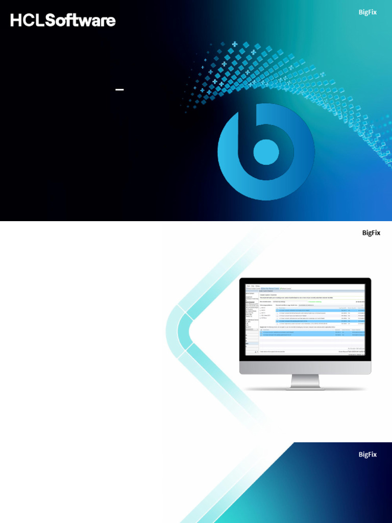 01-BigFix Foundation Configuration Management - U4 | PDF | Command Line ...