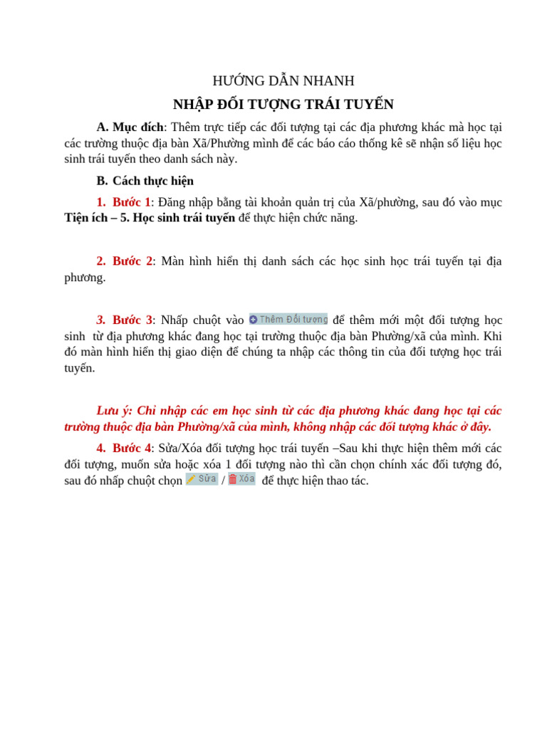 Huongdan_nhaptraituyen (1) 2 | PDF