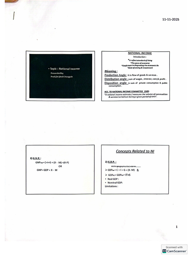 Eco Notes | PDF
