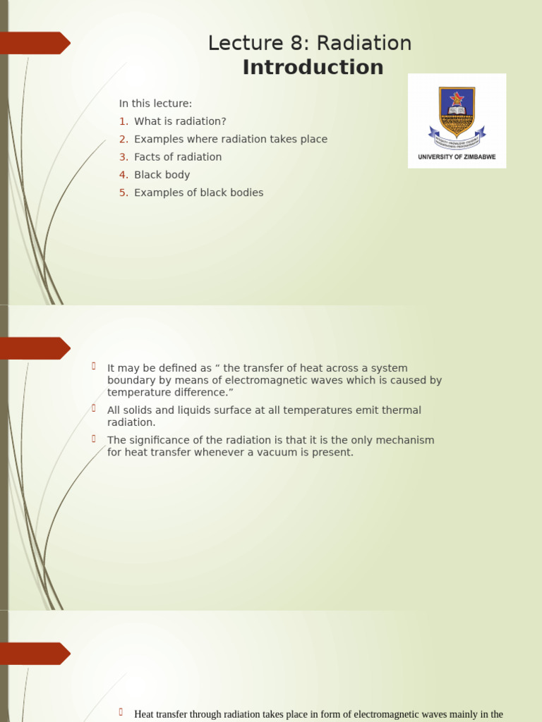 Heat Trans - Lecture 8 | PDF | Heat Transfer | Waves