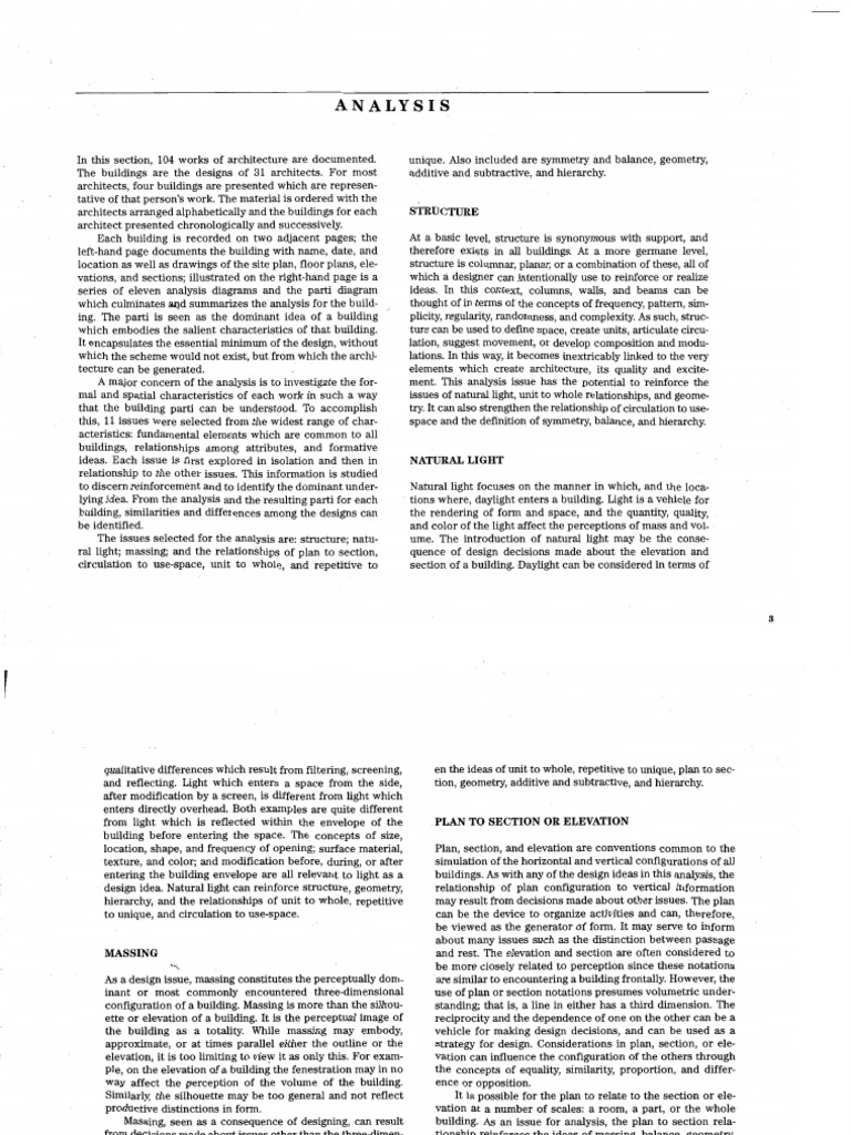 Clark R.H. and Pause, M. (2012), Precedents in Architecture Analytic ...