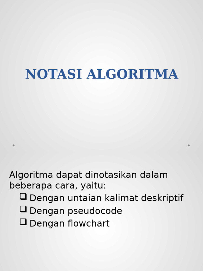 Flowchart Pseudocode | PDF