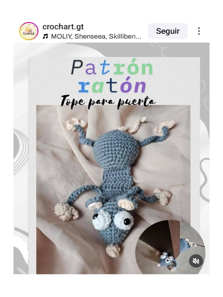 Patrón Ratón. Tope para La Puerta | PDF