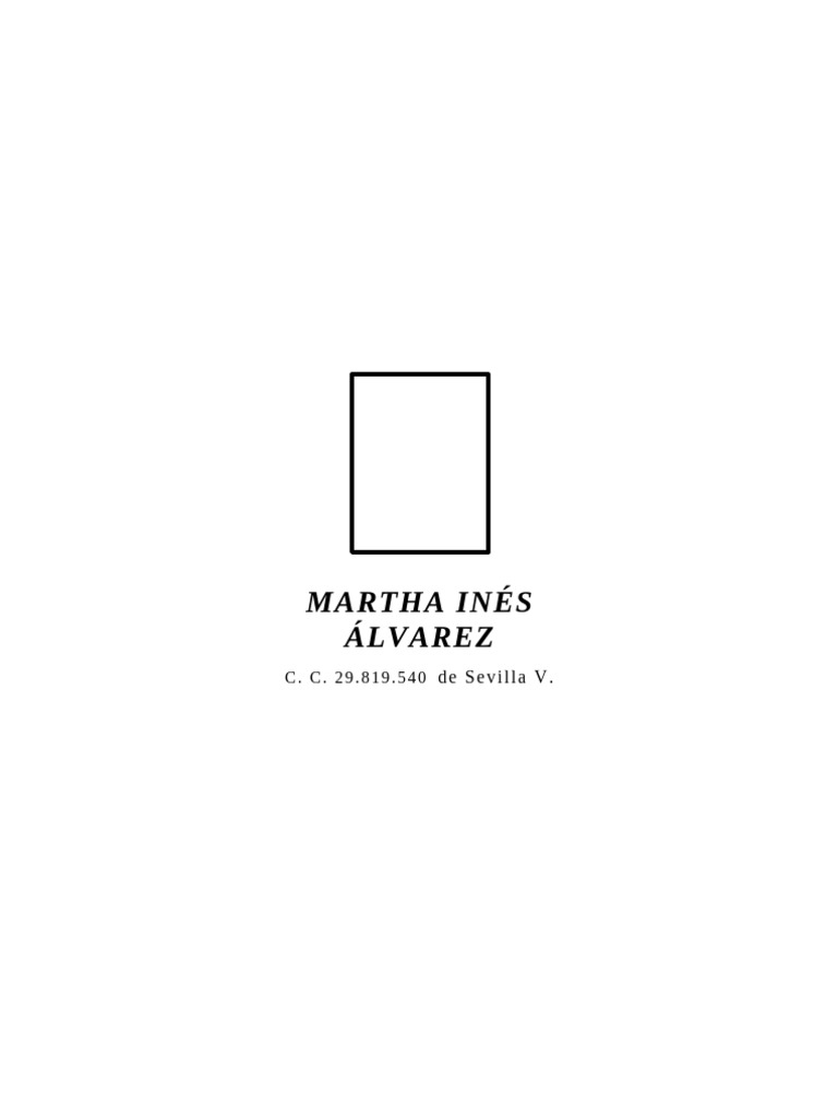 Martha Inés Álvarez | PDF