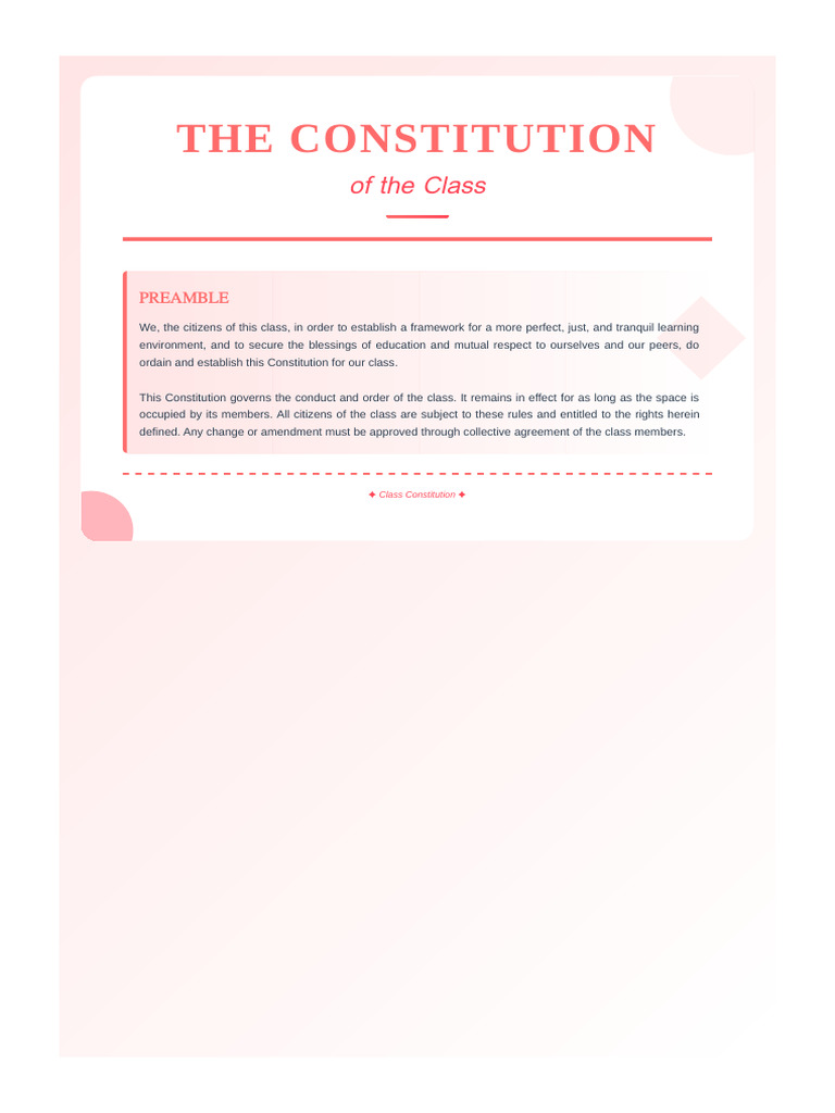 Constitution Page 1 | PDF