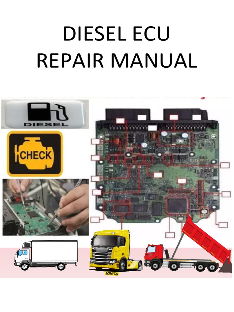 Diesel ECU Repair Manual Guide | PDF | Diesel Engine | Fuel Injection