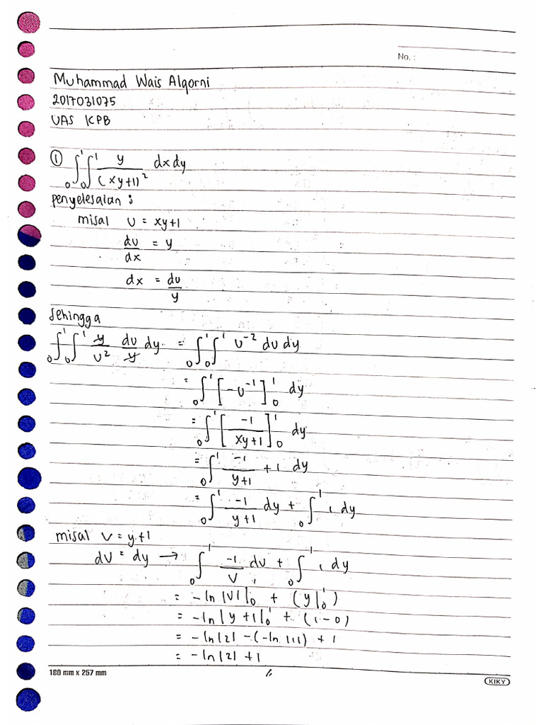 Muhammad Wais Alqorni (2017031075) UAS KPB | PDF