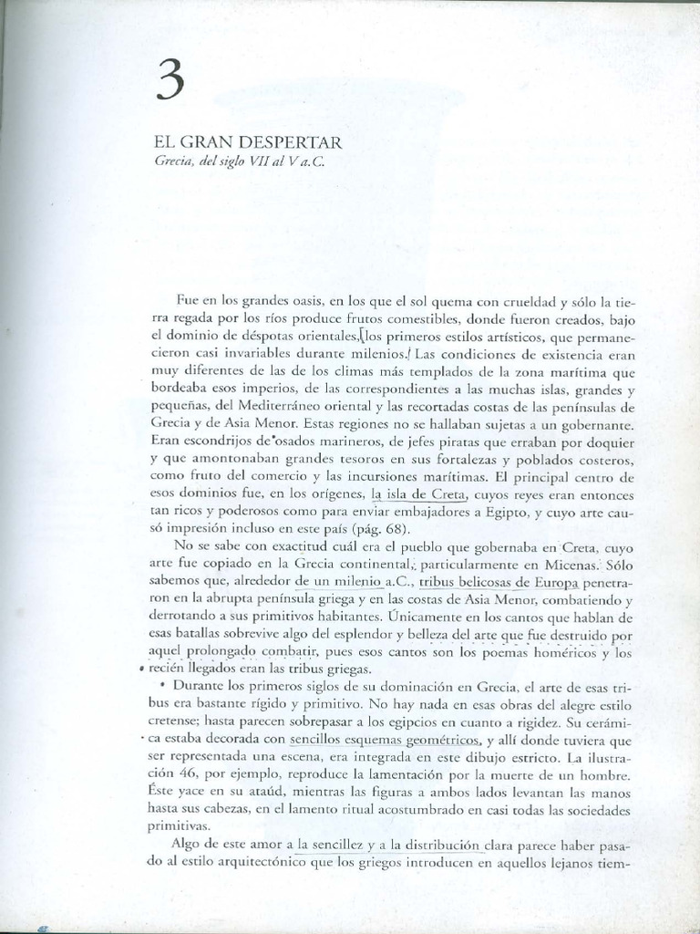 Gombrich, E - La Historia Del Arte Pag69-91Grecia | PDF