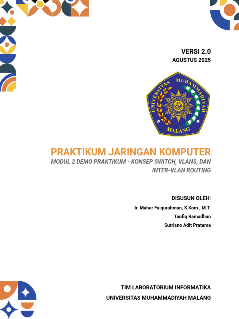 Modul 2 - Jarkom 2025 - Demo Praktikum | PDF