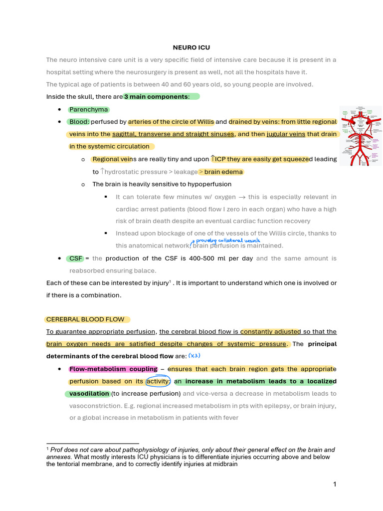 Neuro ICU: Managing Increased ICP | PDF | Cerebrospinal Fluid | Coma