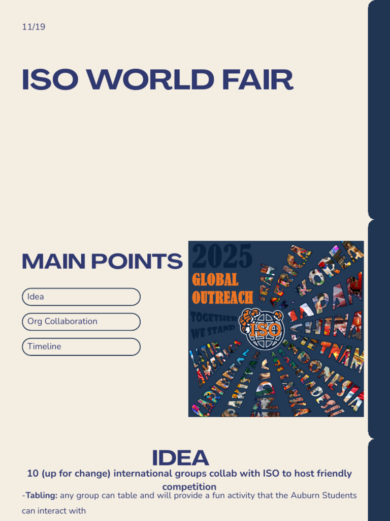 ISO World Fair | PDF
