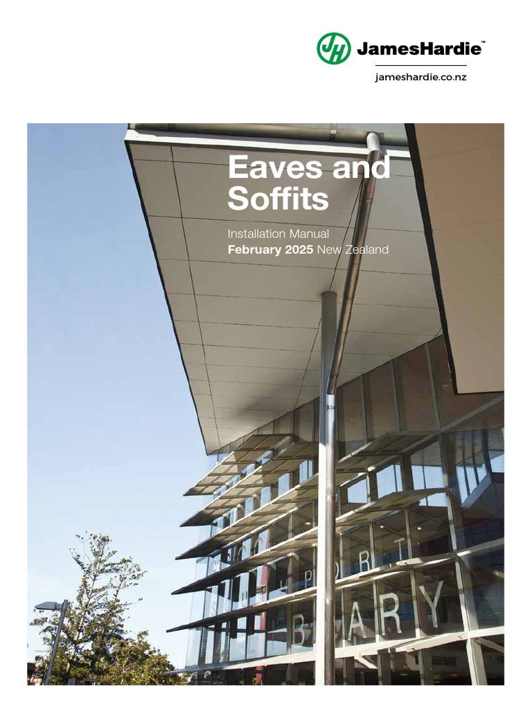 James Hardie Eaves & Soffits Manual | PDF