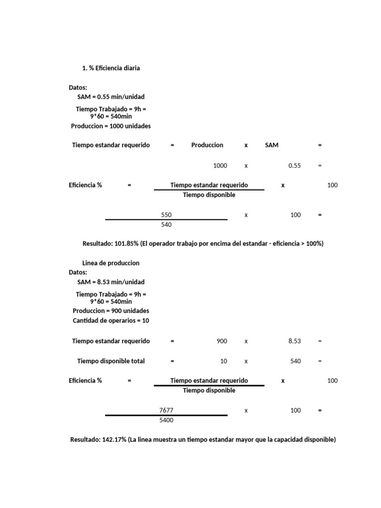 Formato De Estudio De Tiempos Pdf