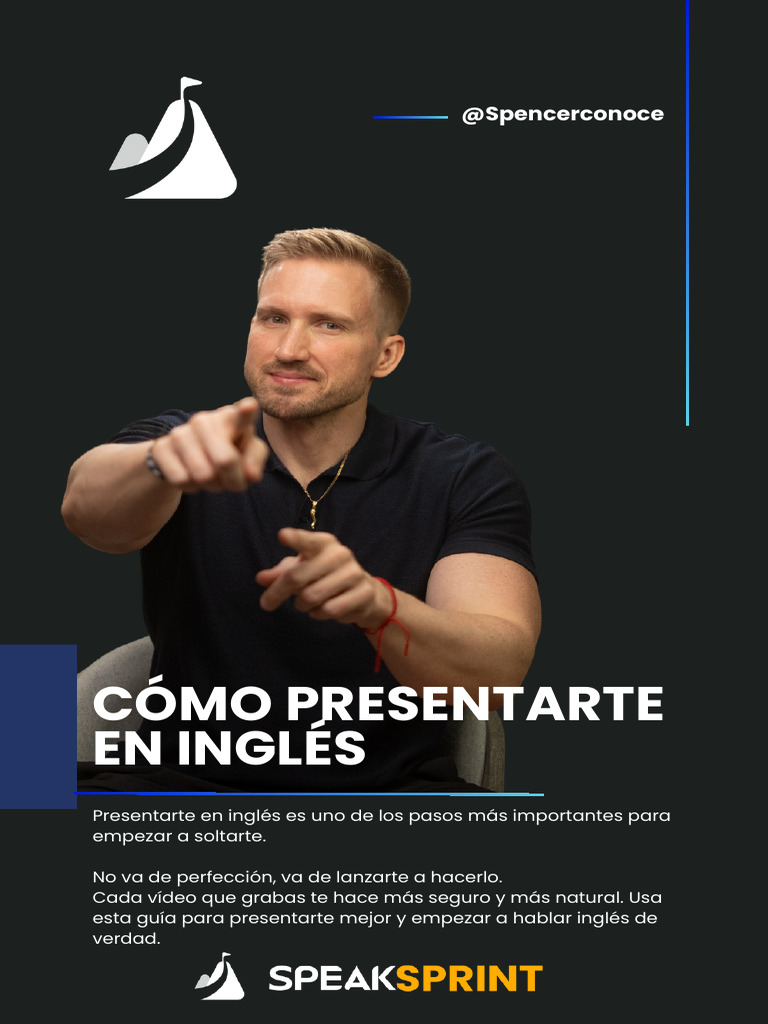 Cómo Presentarte en Inglés Efectivamente | PDF