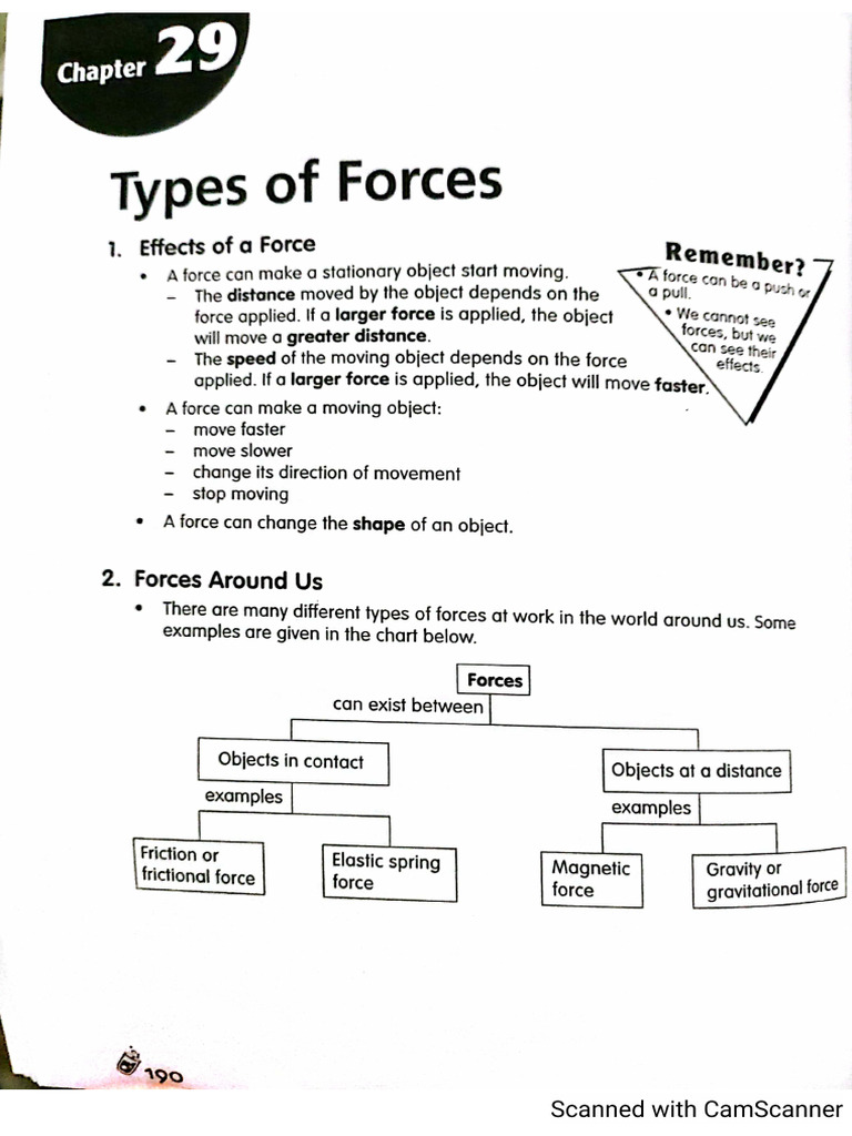 Types of Forces | PDF