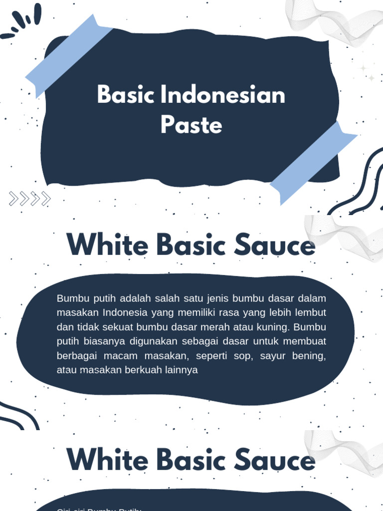Basic White Paste | PDF