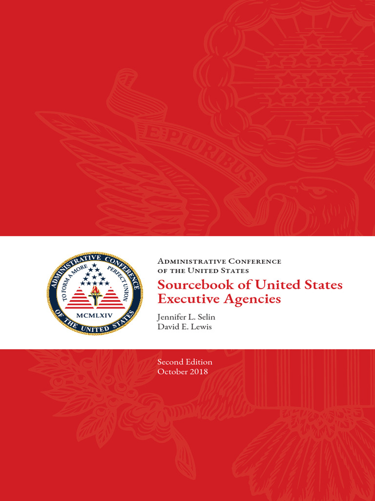 ACUS Sourcebook of Executive Agenices 2d Ed. 508 Compliant | PDF ...