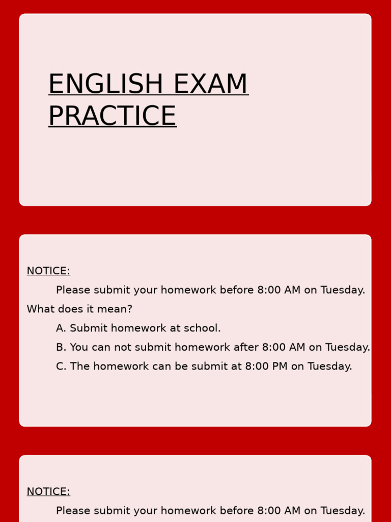 G2 - English Exam Practice - Copy | PDF | Verb | Linguistic Typology
