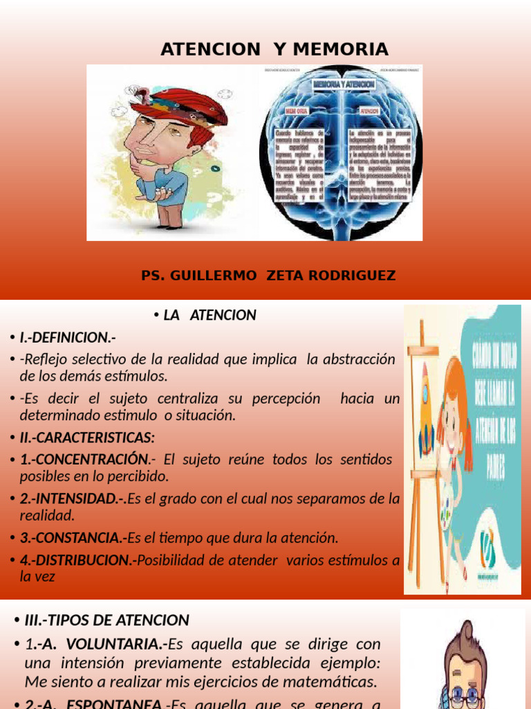 Sesion 09 Memoria y Atencion 21 | PDF | Memoria | Amnesia