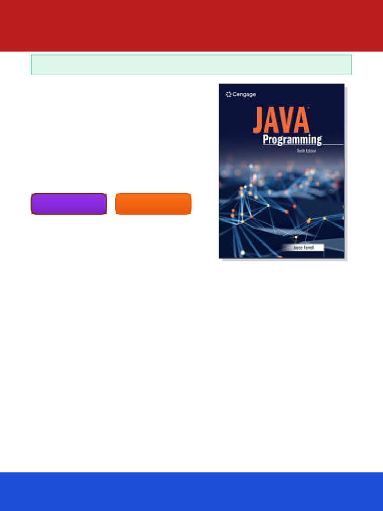 Java Programming (MindTap Course List), 10th Edition Joyce Farrell ...