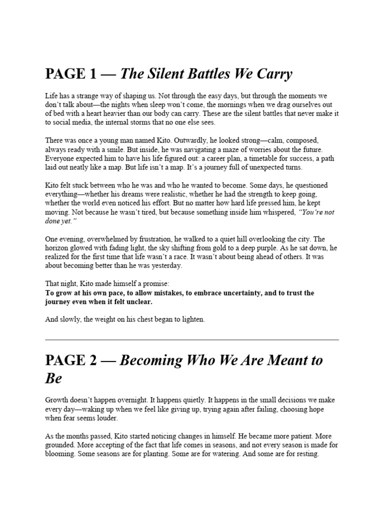 Life Inspiration Research | PDF
