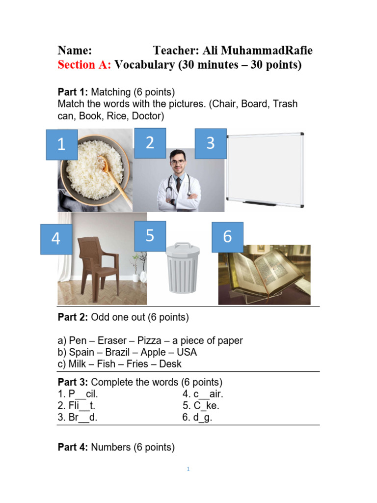 Midterm With Speaking Questions | PDF | Chess Openings | Chess Theory