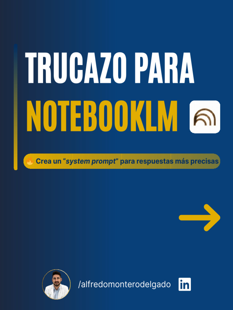 Cómo crear un system prompt en NotebookLM | PDF | Informática