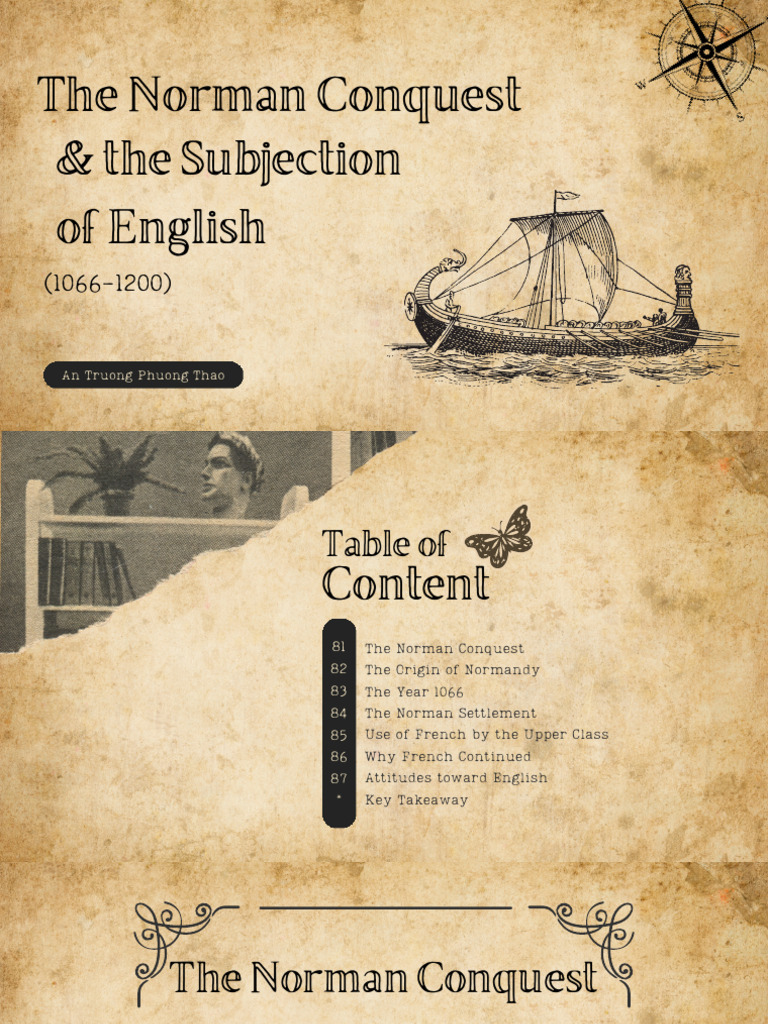 The Norman Conquest & The Subjection of English | PDF | Normans ...