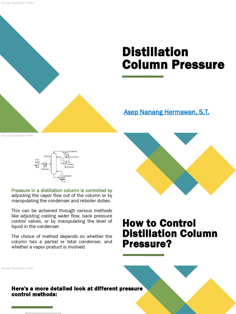 Pressure Controller in Distillation Column 1759253782 | PDF ...