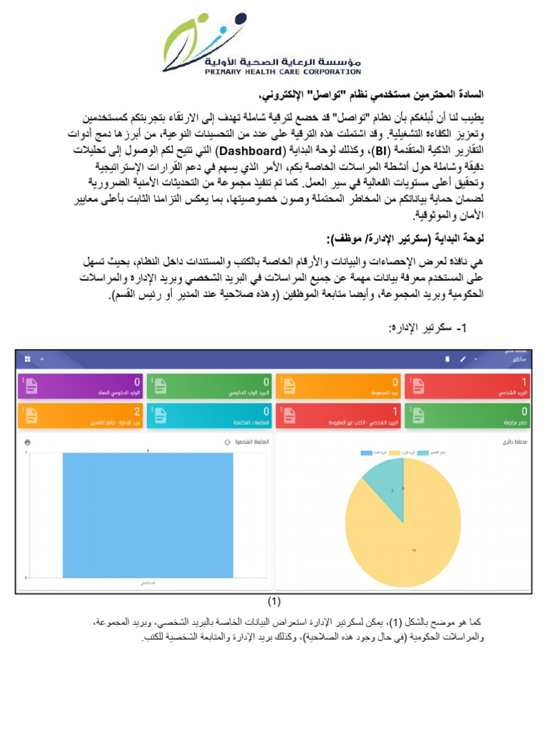 Dashboard Manual (Secretary and Employee) Ar | PDF