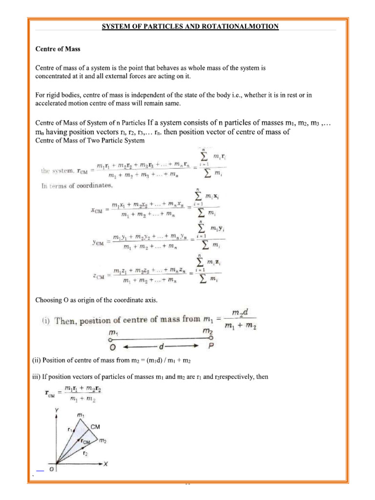 Rotation Motion - Practice Worksheet | PDF