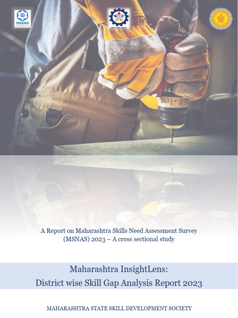 Skill Gap Study Reoprt 2023 | PDF | Vocational Education | Methodology