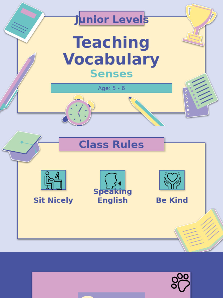 Vocabulary Teaching For My Interview | PDF