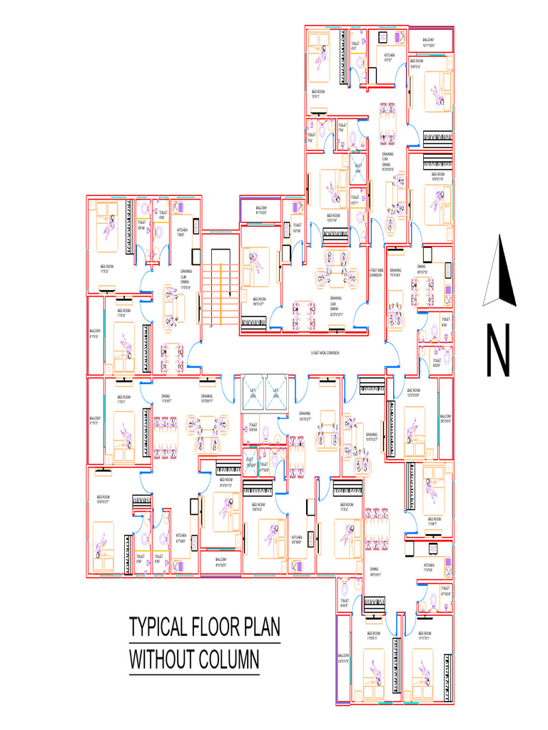 Detailed Floor Plan with Room Dimensions | PDF