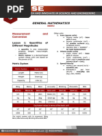 Florida FAST Math Reference Sheets 2024-2025 | PDF | Area | Gallon